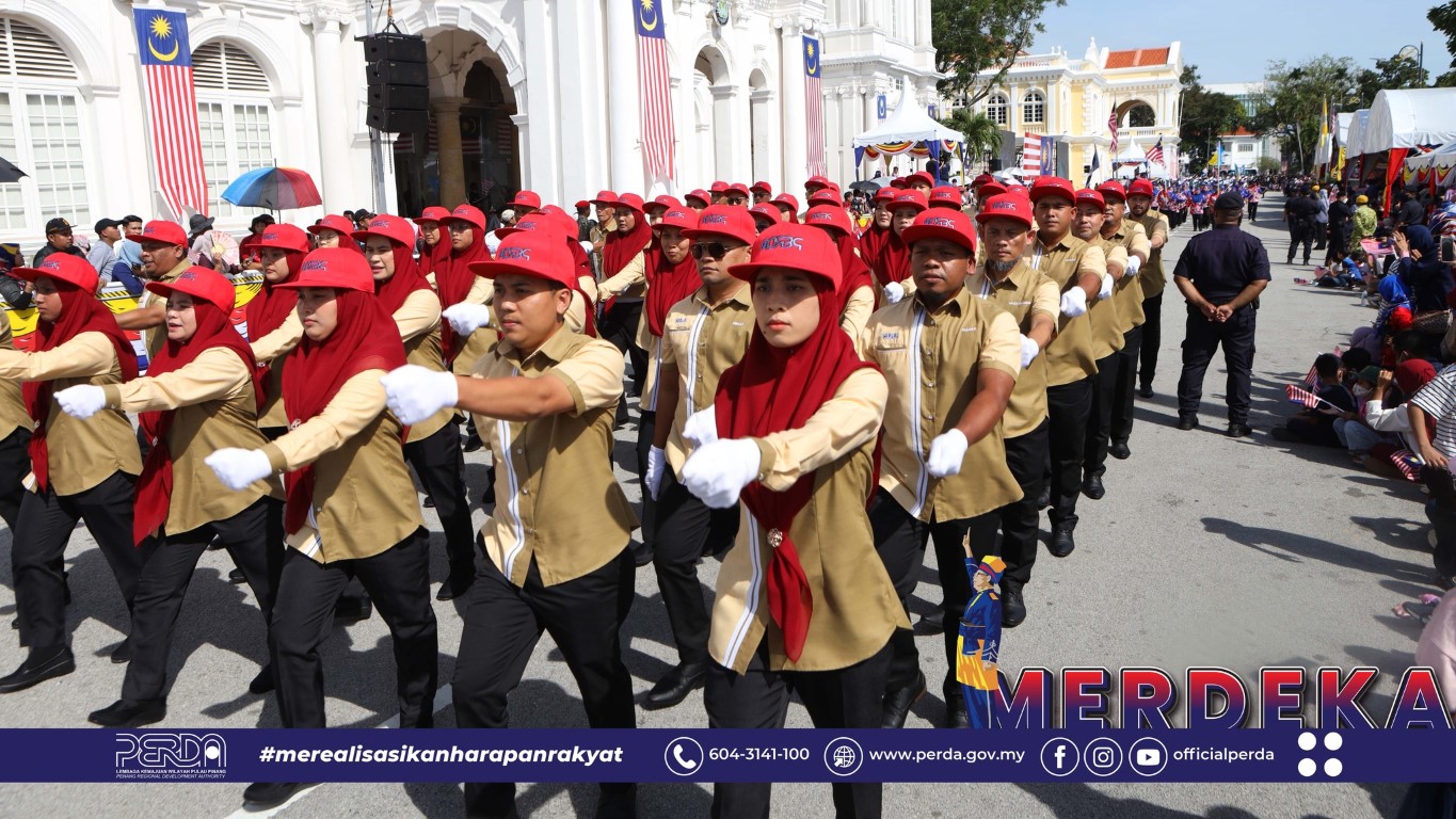 Perbarisan Kontinjen PERDA Sempena Perbarisan dan Perarakan Hari ...