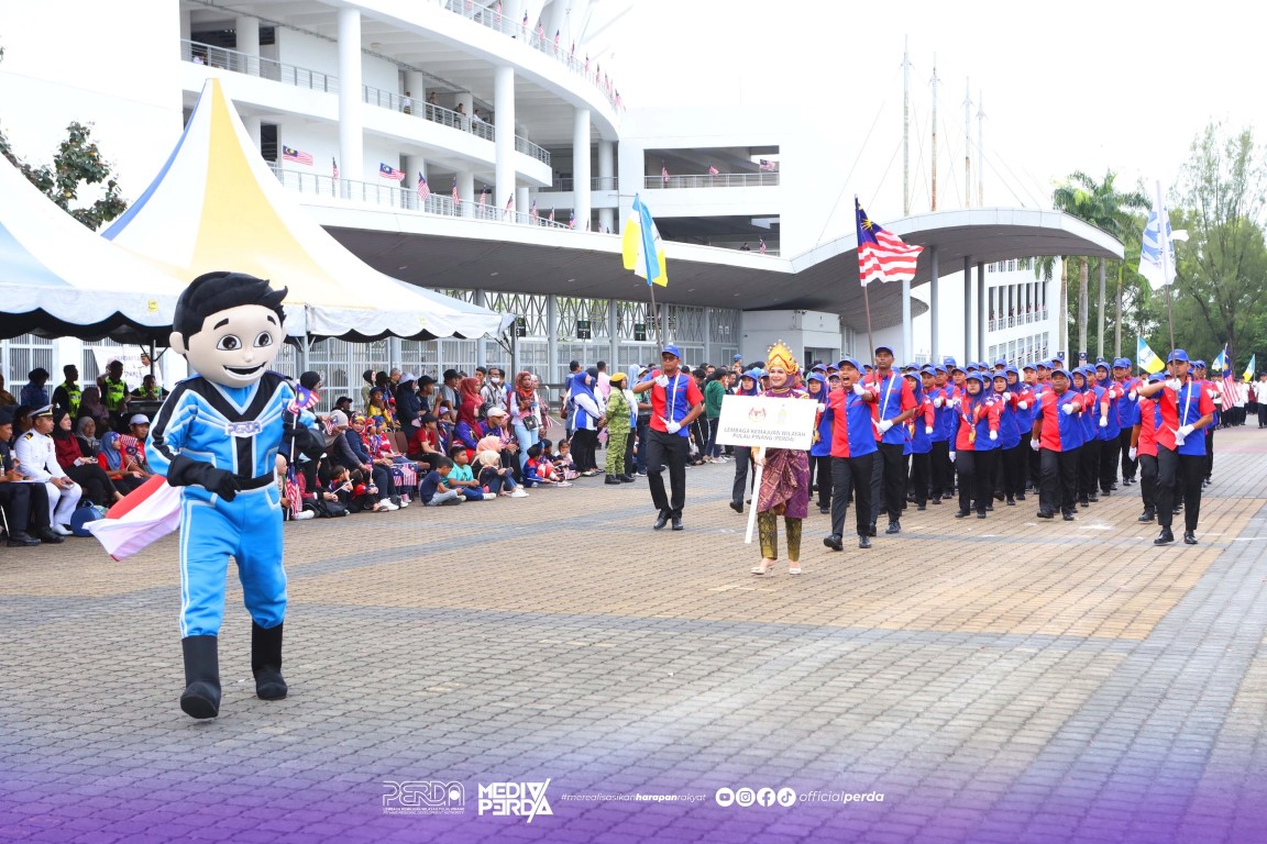Perbarisan dan Perarakan Kontinjen PERDA Sempena Hari Kebangsaan Ke-66 ...