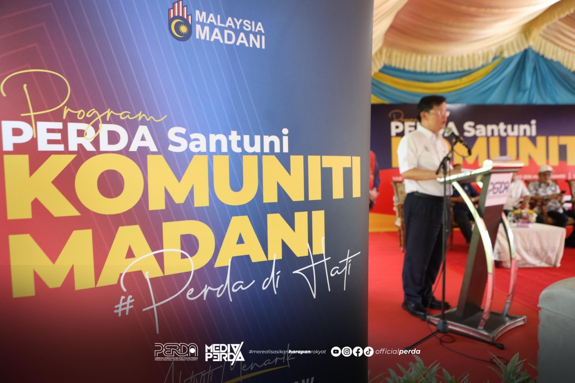 Program PERDA Santuni Komuniti Madani #perdadihati 2024