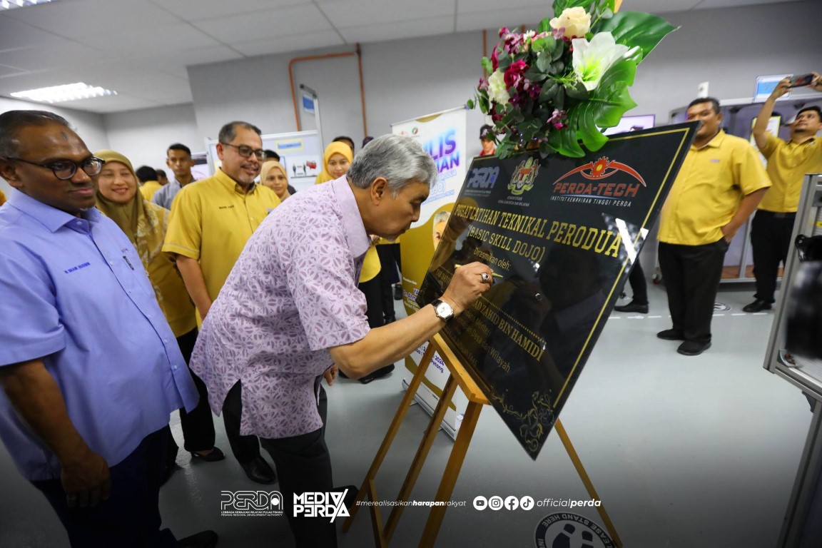 Perasmian Pusat Latihan Teknikal Perodua (Basic Skill DOJO) @ PERDA-TECH